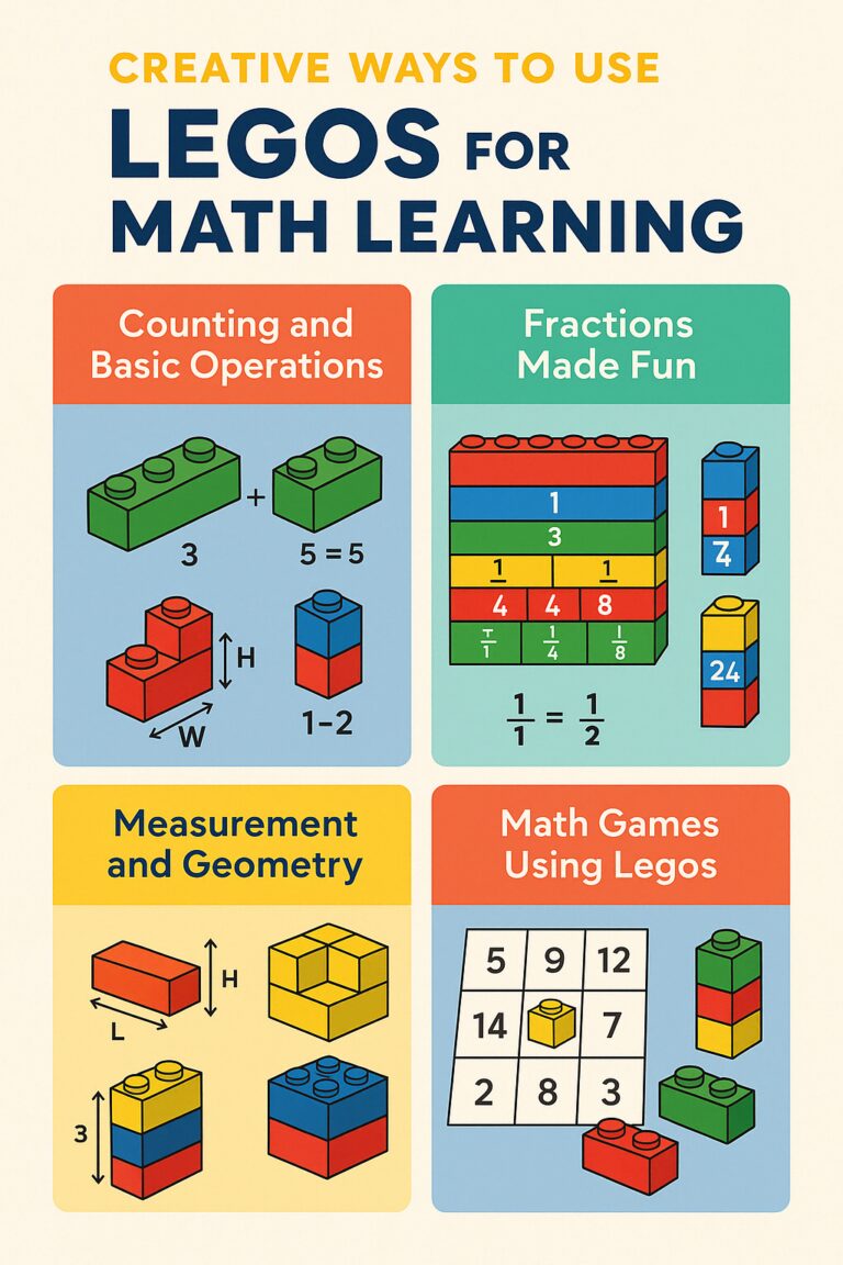 Creative Ways to Use Legos for Math Learning